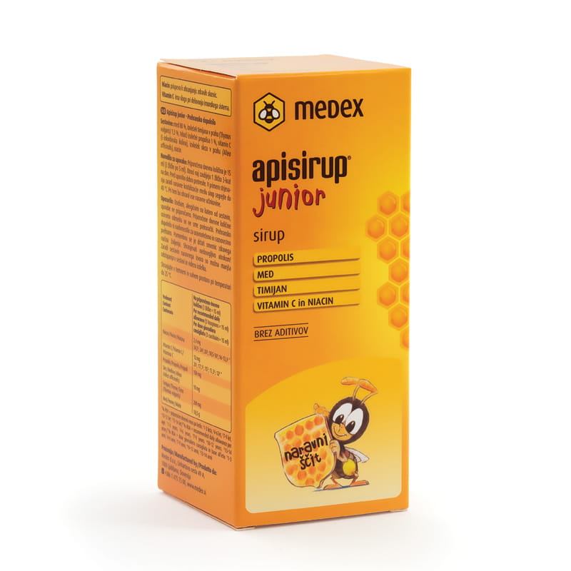 Apisirup junior, syrup, 140ml | Medex D.O.O.