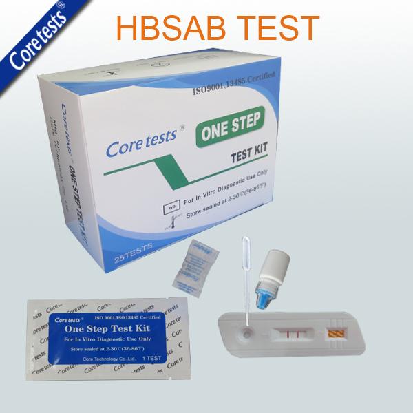 HBsAb Hepatitis B Surface Antibody Test (Cassette) | Core Technology Co ...
