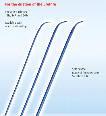 Ureter Dilator Set curved-soft | Marflow AG
